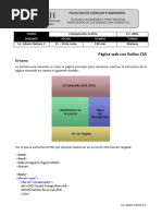 Pagina WEB Con Sublime Text & CSS | PDF | HTML | Hipervínculo