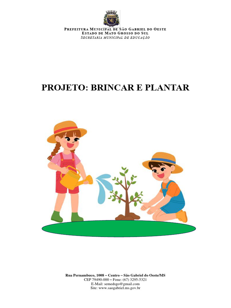 Projeto Árvore | PDF | Árvores | Pré-escola