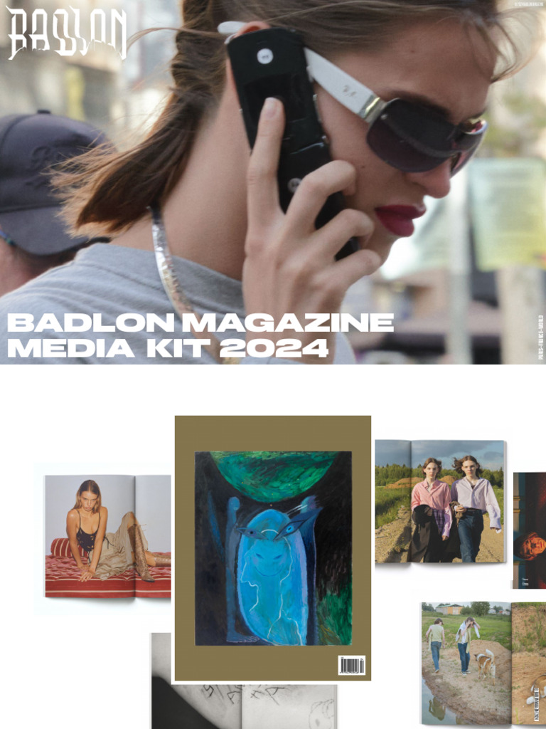 Badlon Magazine Media Kit 2024 | PDF | Magazines | Advertising