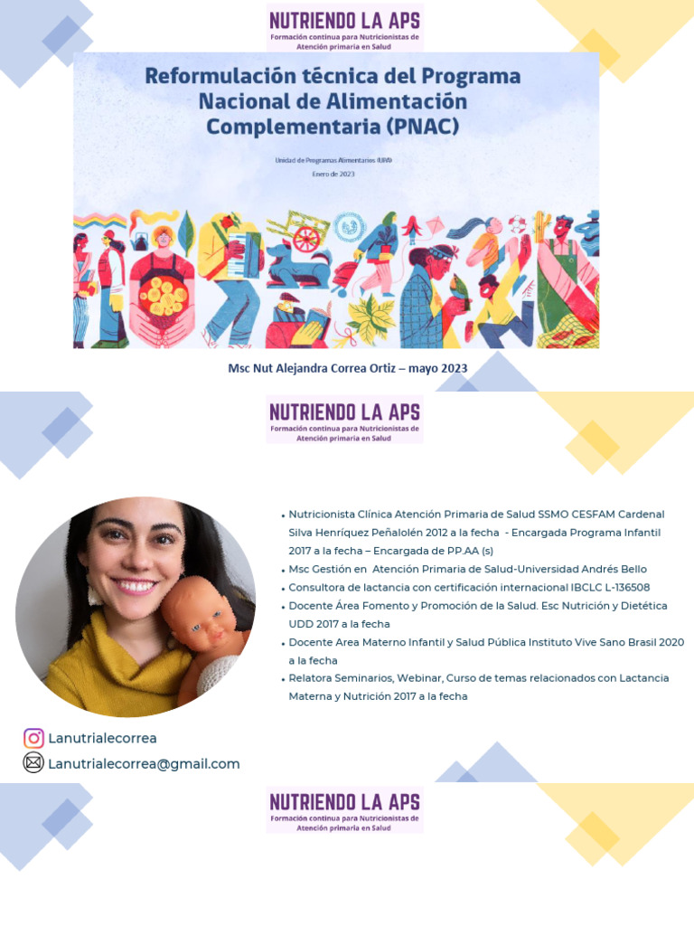 Pnac - Pacam | PDF | Amamantamiento | Dietético