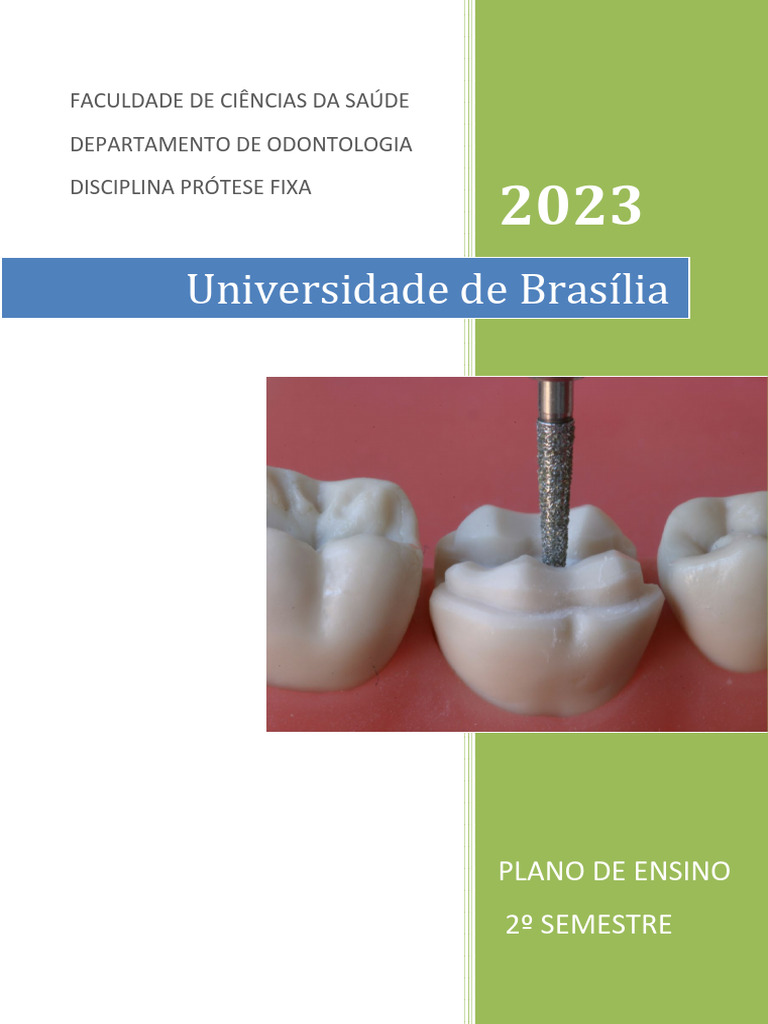 Plano PPF 2023 2a | PDF | Aprendizado | Odontologia