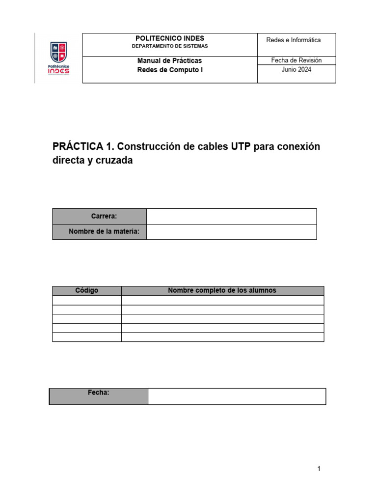 MP Redes de Computo I | PDF | Programa de computadora | Programación