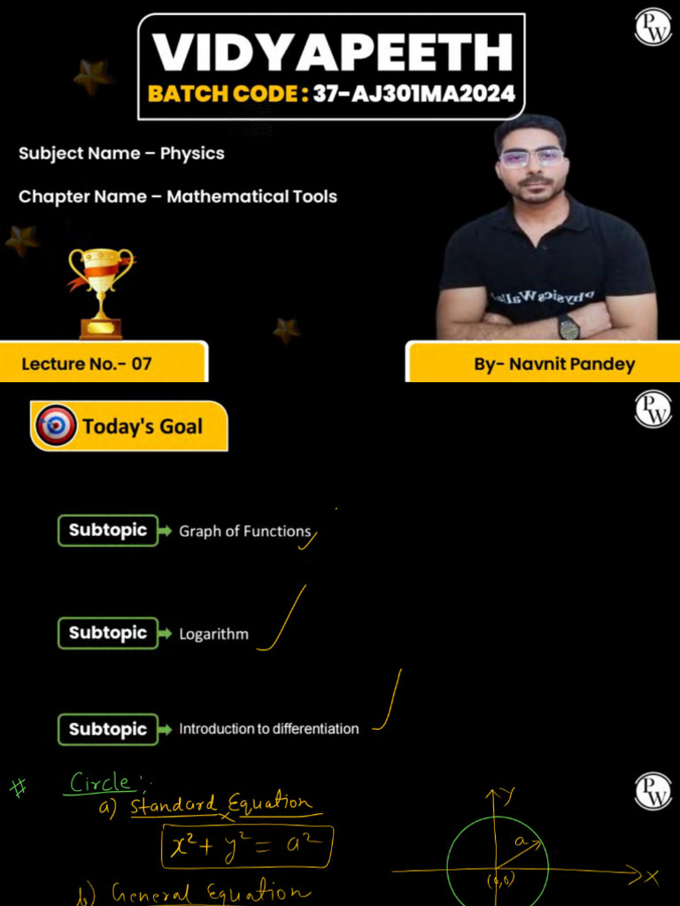 Phy Chapter 1 Lecture 7 | PDF