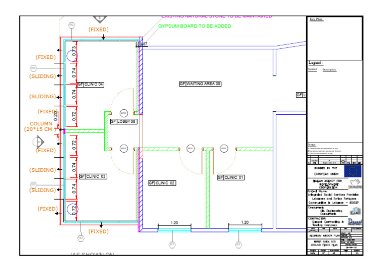 SDC Haret Saida Aluminum Windows-Plan | PDF