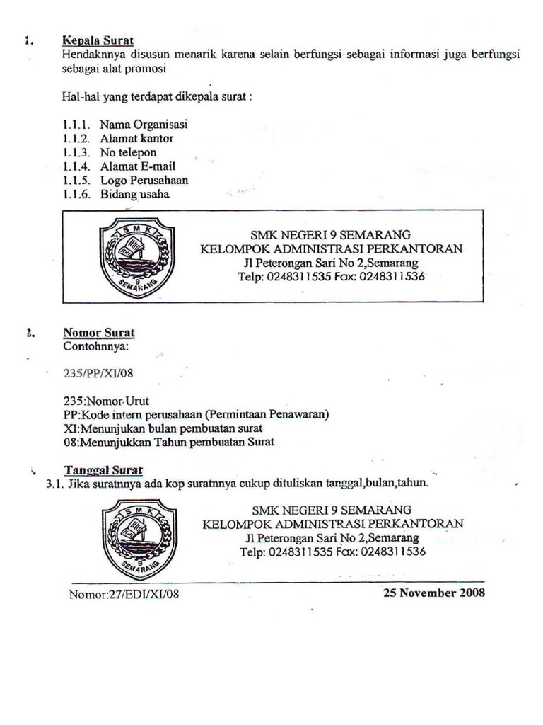 Bagian2 Surat | PDF