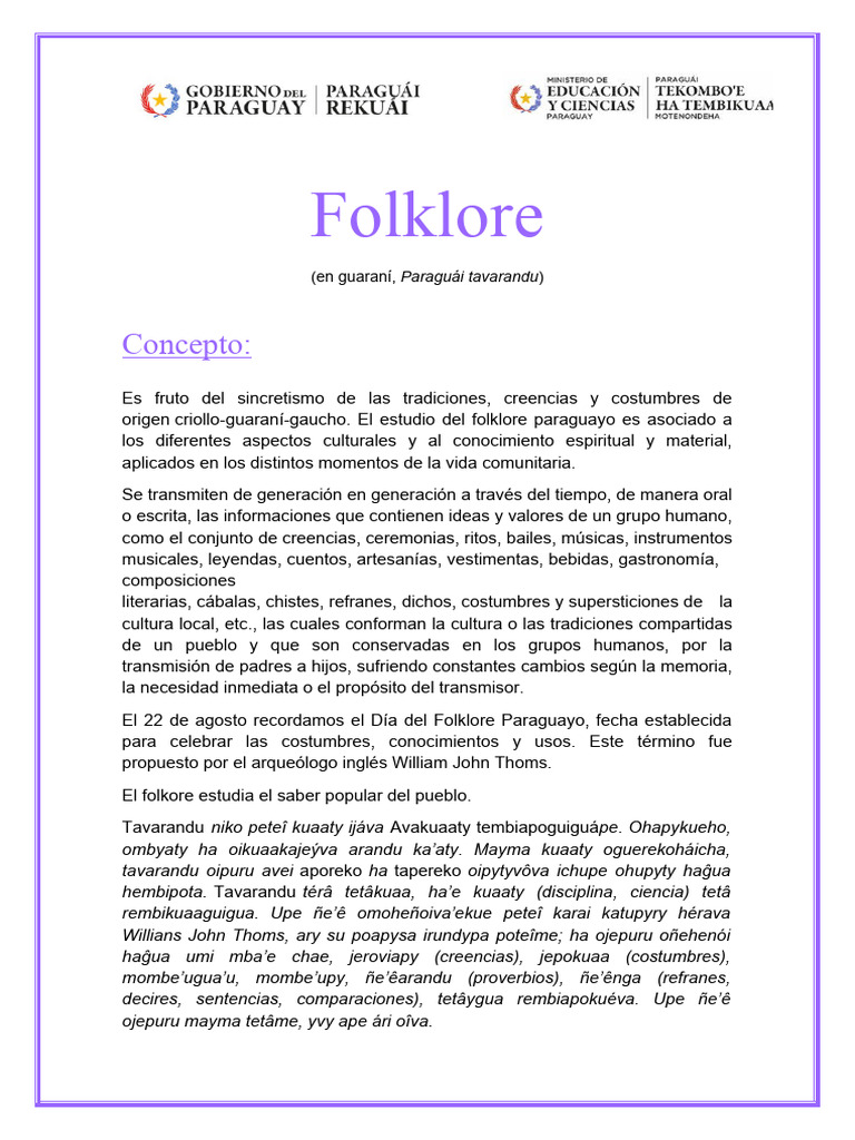 Folklore Religioso | PDF | Folklore