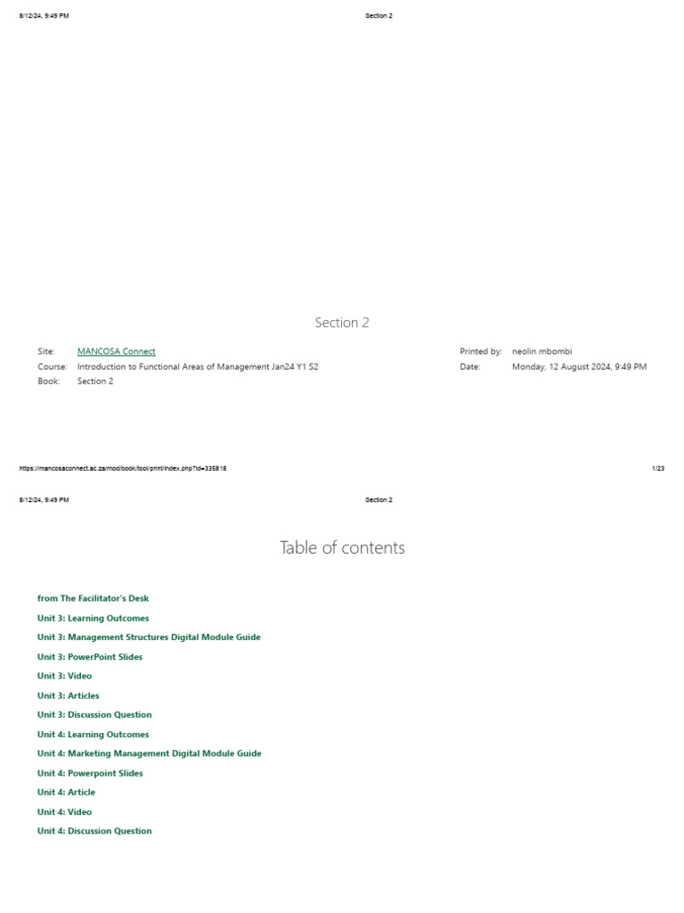 Unit 3 Management Structures | PDF | Marketing | Microsoft Power Point