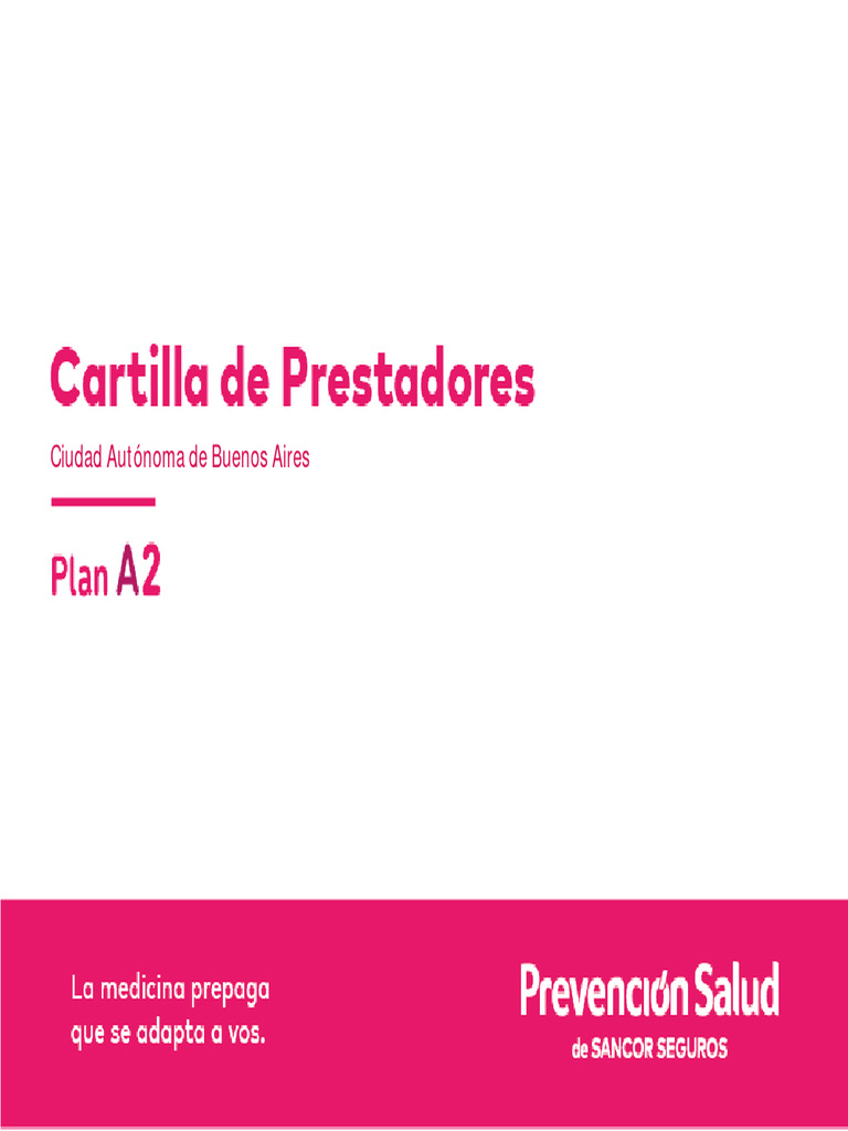A2Cartilla Completa Caba y GBA | PDF | Medicina CLINICA | Medicina