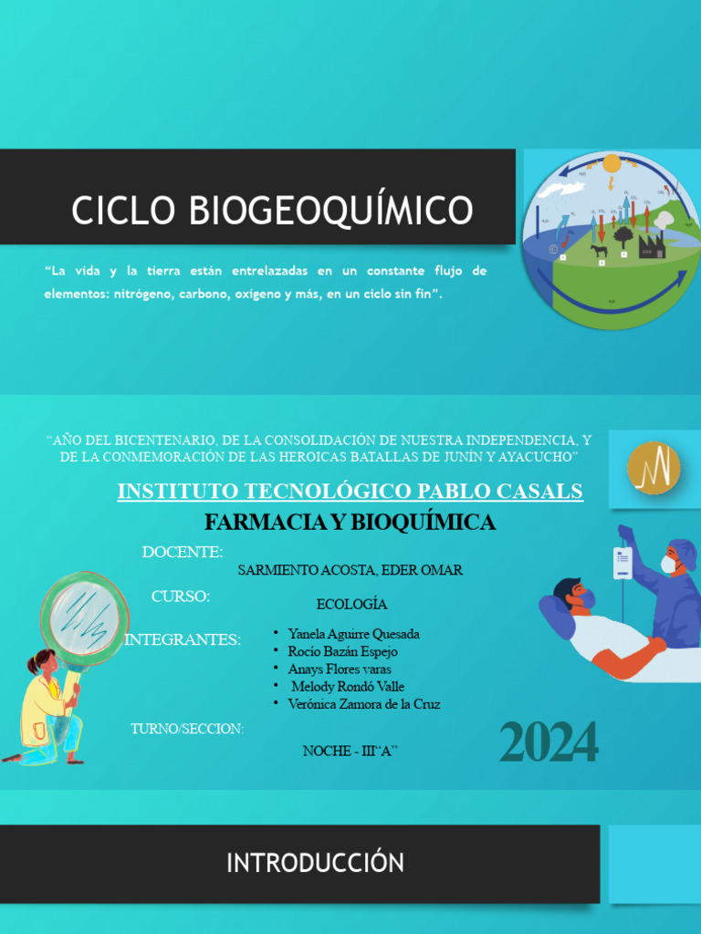 Ciclo Biogeoquímico | PDF | Suelo | Calcio