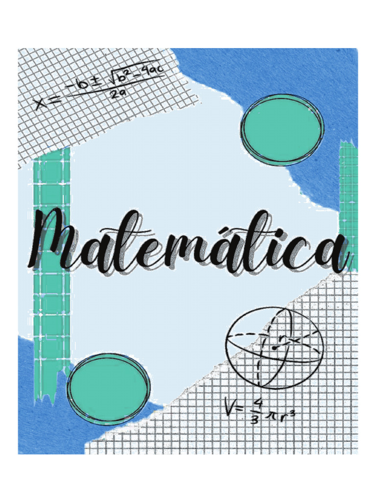 Caratula de Matematica | PDF