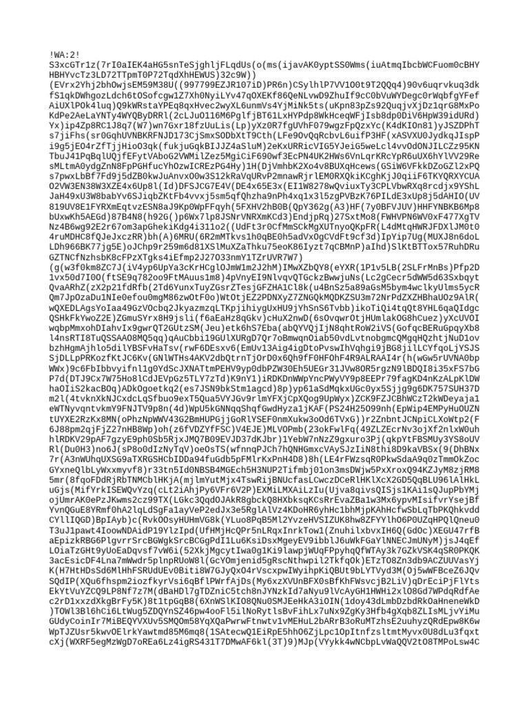 Random Text Document Analysis | PDF