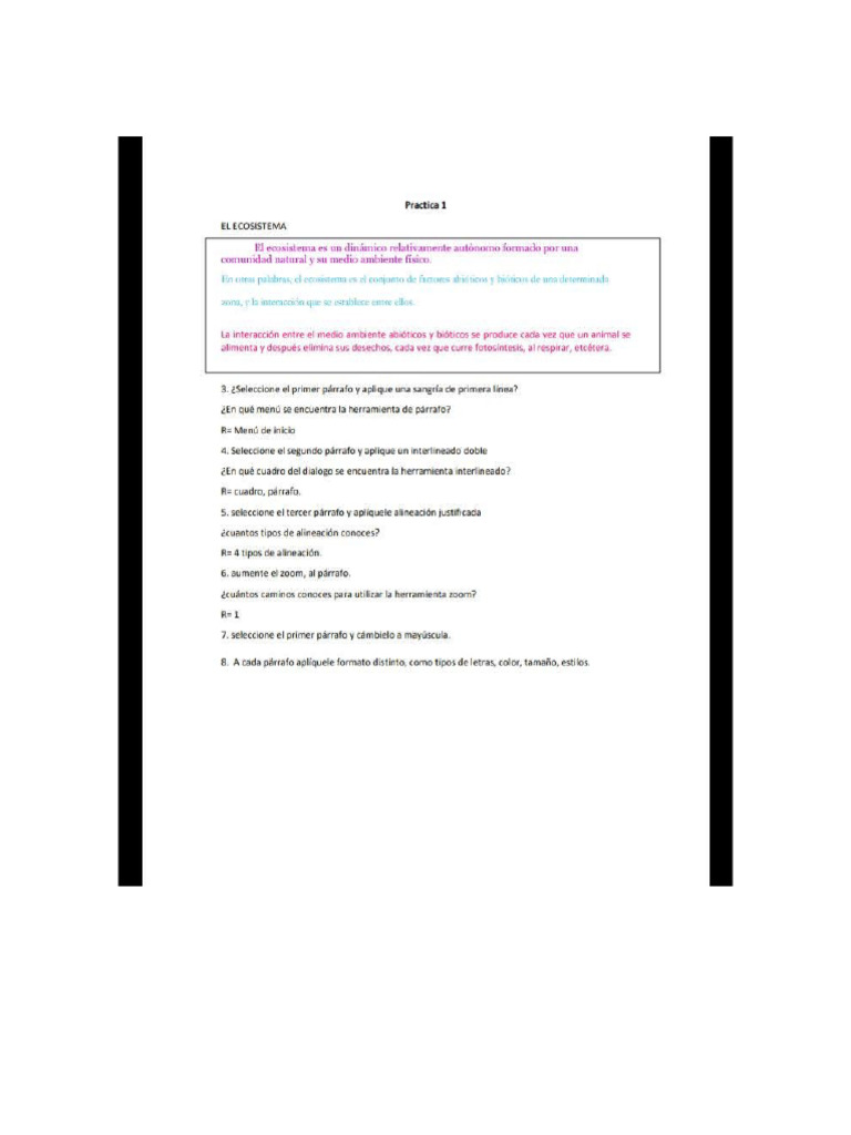 Documento (Tarea de Word) | PDF