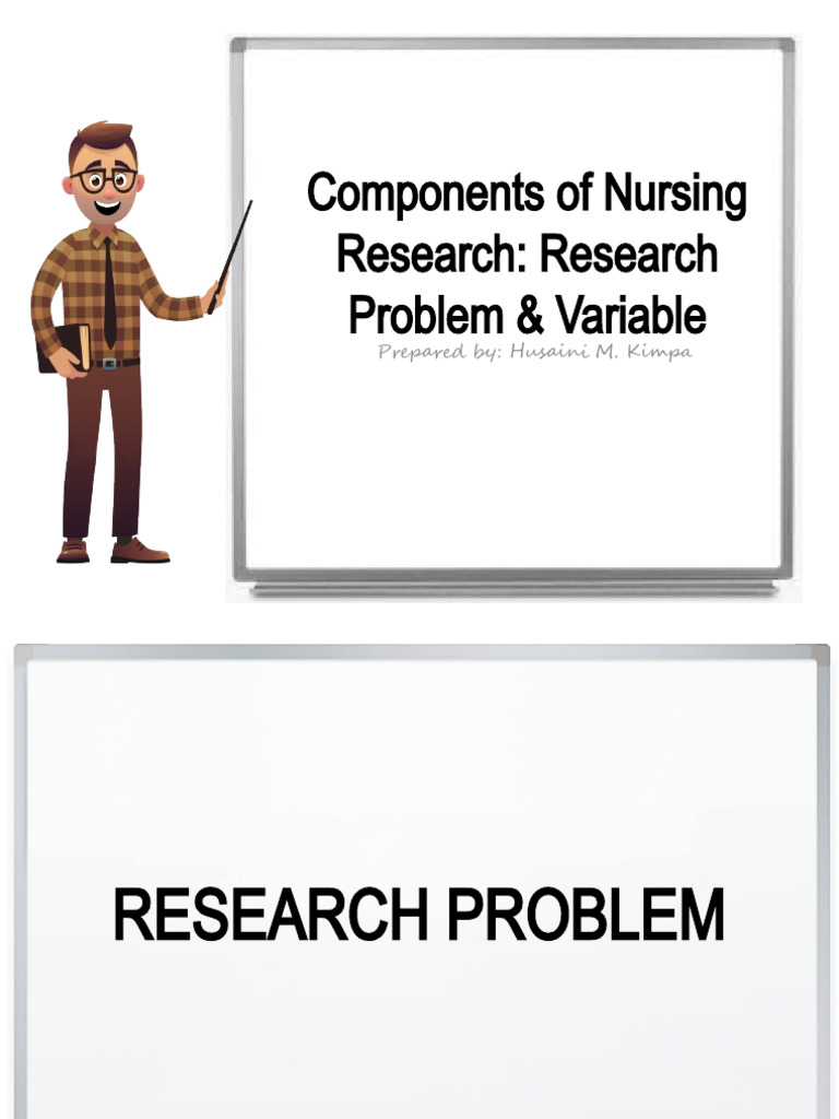Components of Nursing Research - Problems & Variable | PDF | Dependent ...