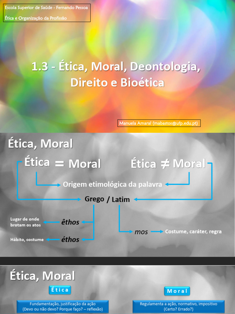 1 3+conceitos+ética,+moral | PDF | Moralidade | Bioética