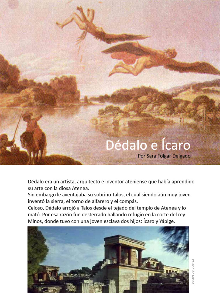 Vdocuments - Es Dedalo e Icaro 56cc6758a40cc 102454 | PDF | Minotauro
