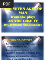 Critical Appreciation of The Seven Ages of Man | PDF | Poetry | Rhyme