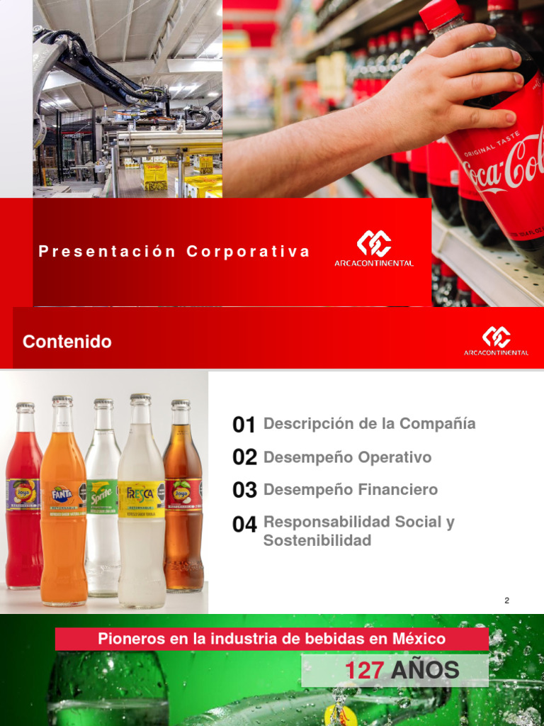Ac Presentaci N Corporativa - 2023 Esp | PDF | México | Deuda