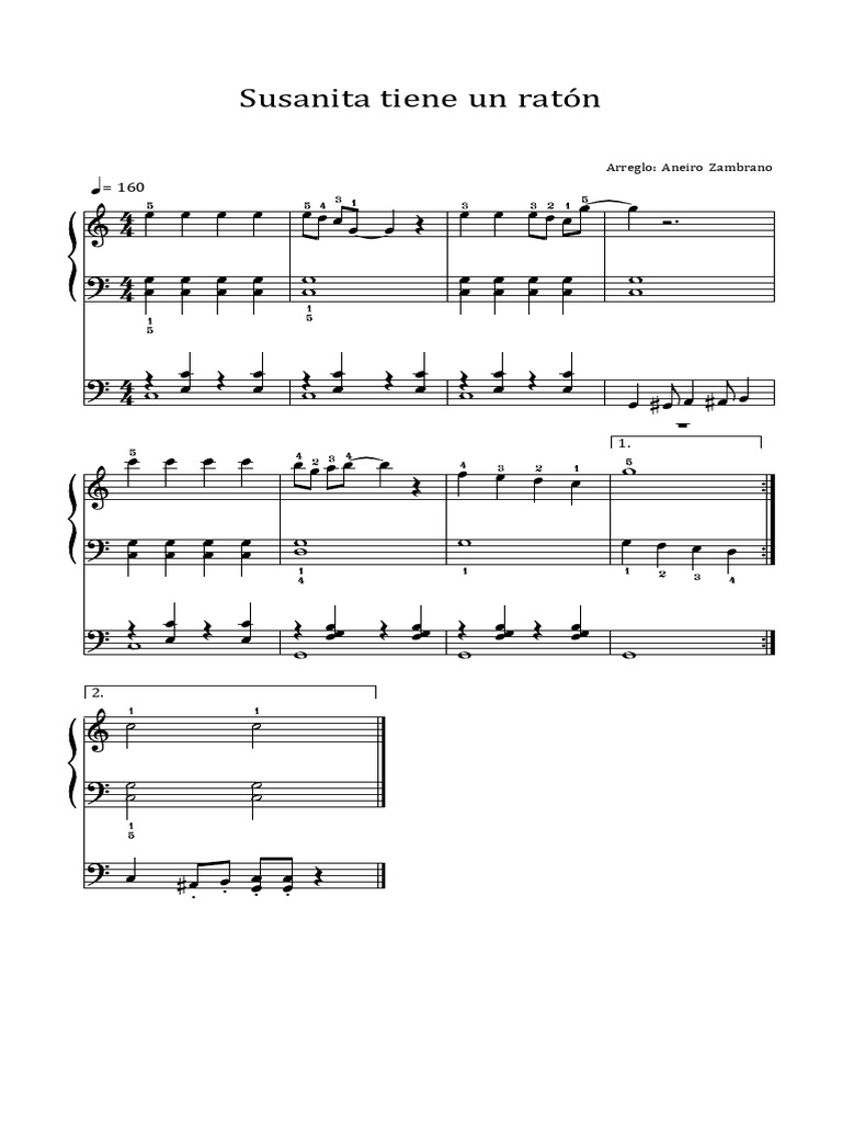 Susanita Tiene Un Ratón | PDF
