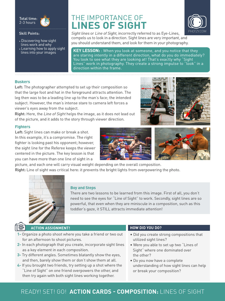 Mastering Sight Lines in Photography | PDF | Composition (Visual Arts ...