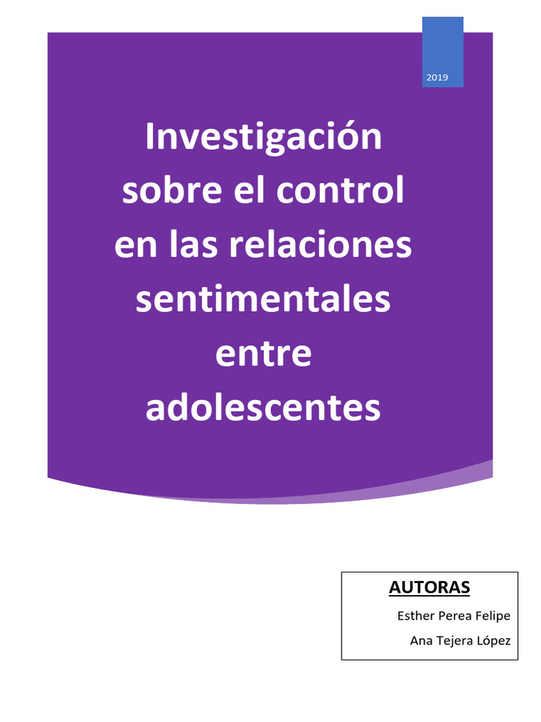 Investigación Relac Adoc | PDF | Violencia | Agresión Investigación Relac Adoc | PDF | Violencia | Agresión