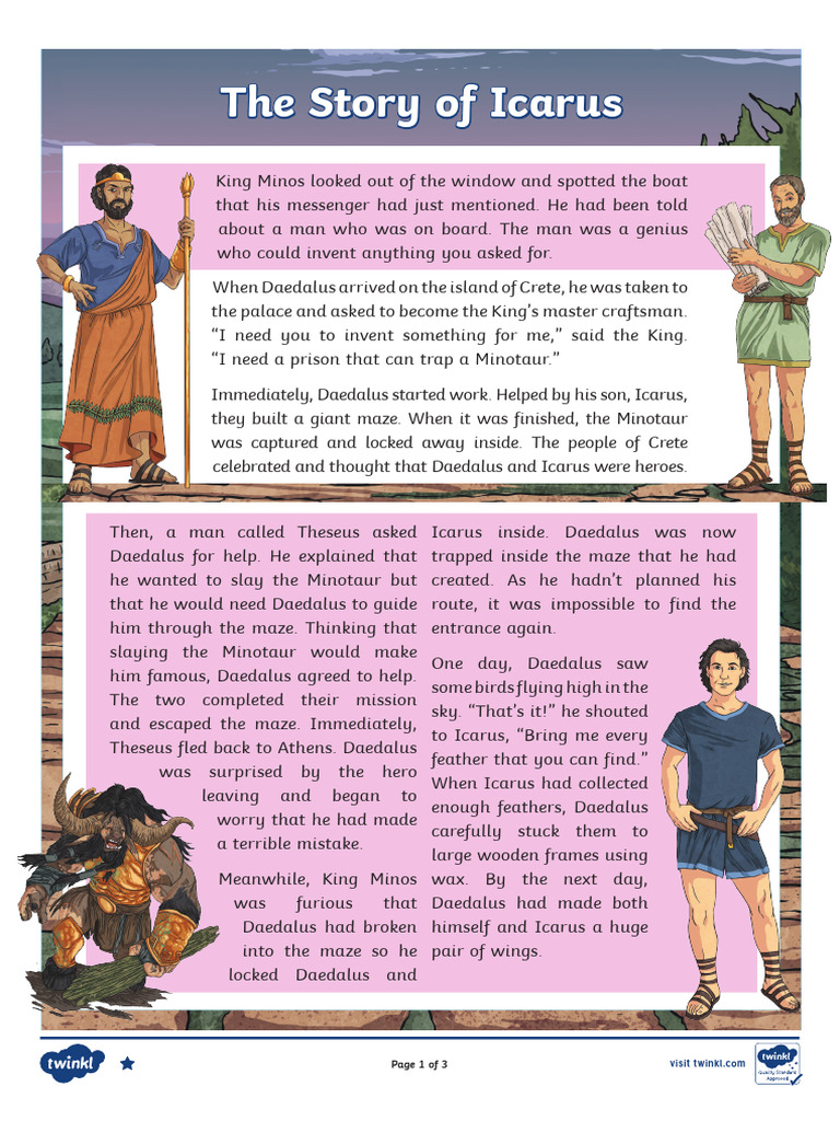 46491_Reading_Comprehension_ | PDF | Minotaur | Theseus