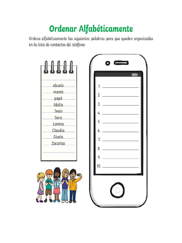 Orden Alfabético | PDF