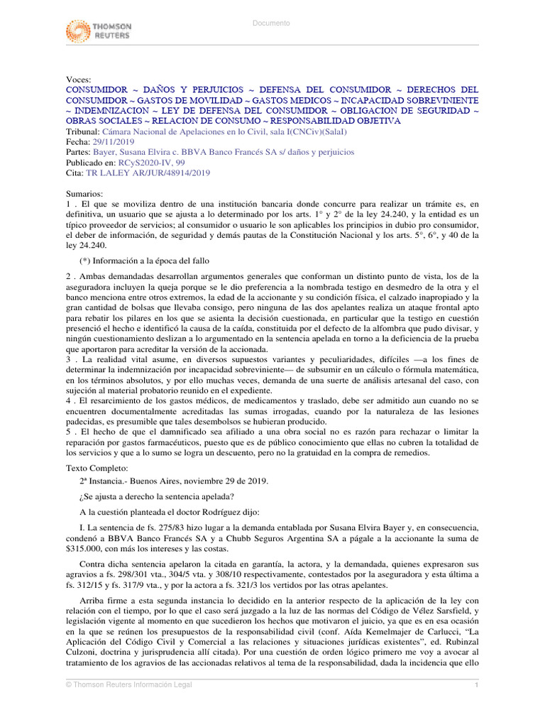 TP1 - Documento Extra | PDF | Los consumidores | Ley procesal