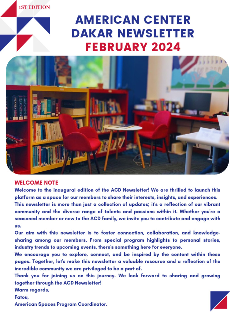 Acd Newsletter - February 2024 | PDF