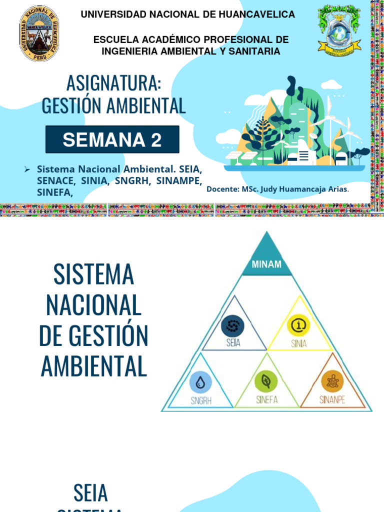 Semana 2 Gestion Ambiental Pdf Evaluación De Impacto Ambiental