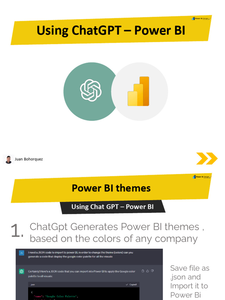 Power BI Chat GPT 1712551877 | PDF
