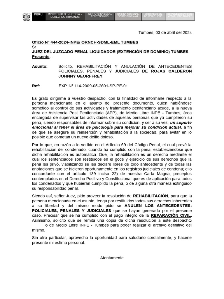 Zapta Viera Yonner Leonel | PDF | Castigos | Ley Pública