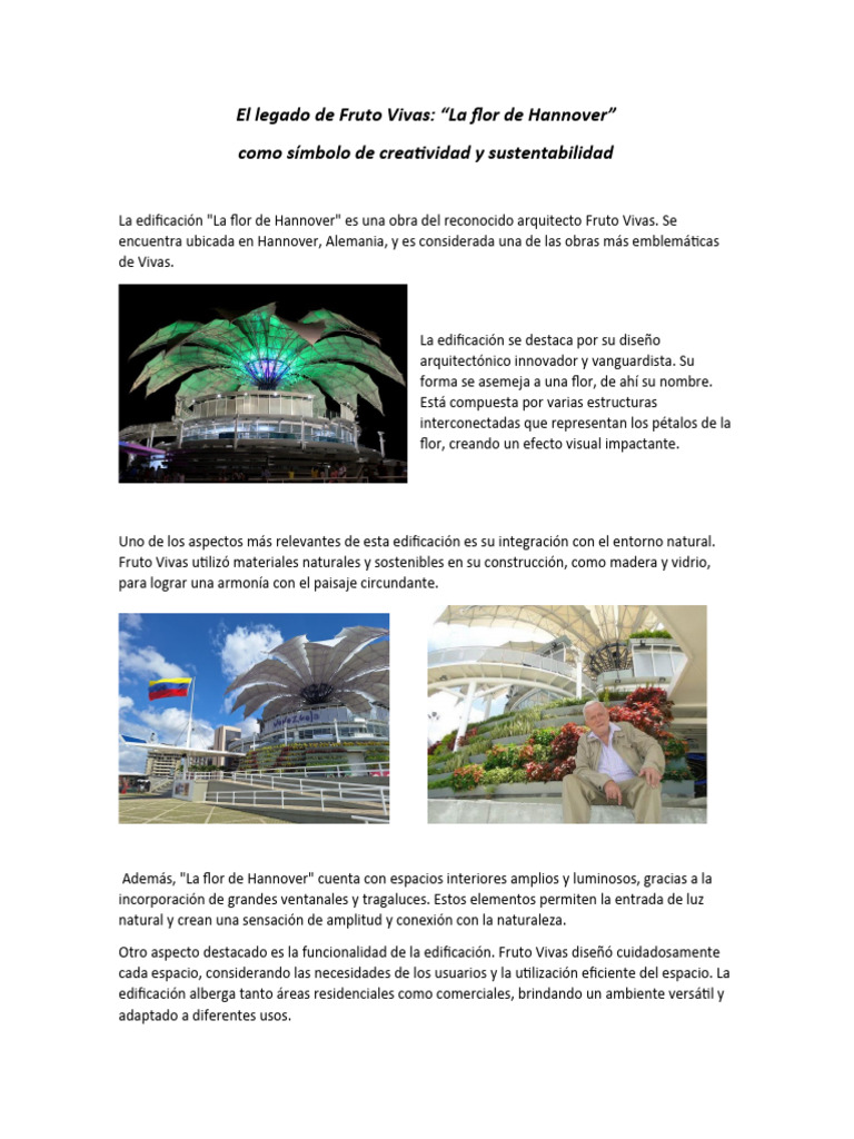 El Legado de Fruto Vivas. | PDF
