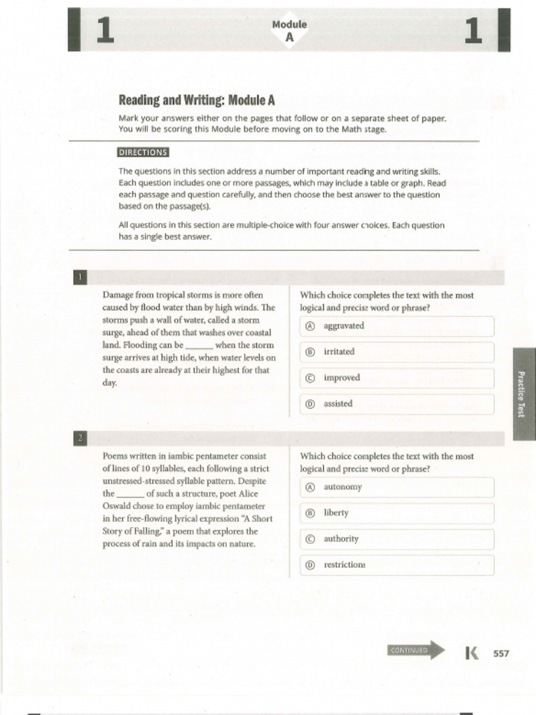 Module A | PDF