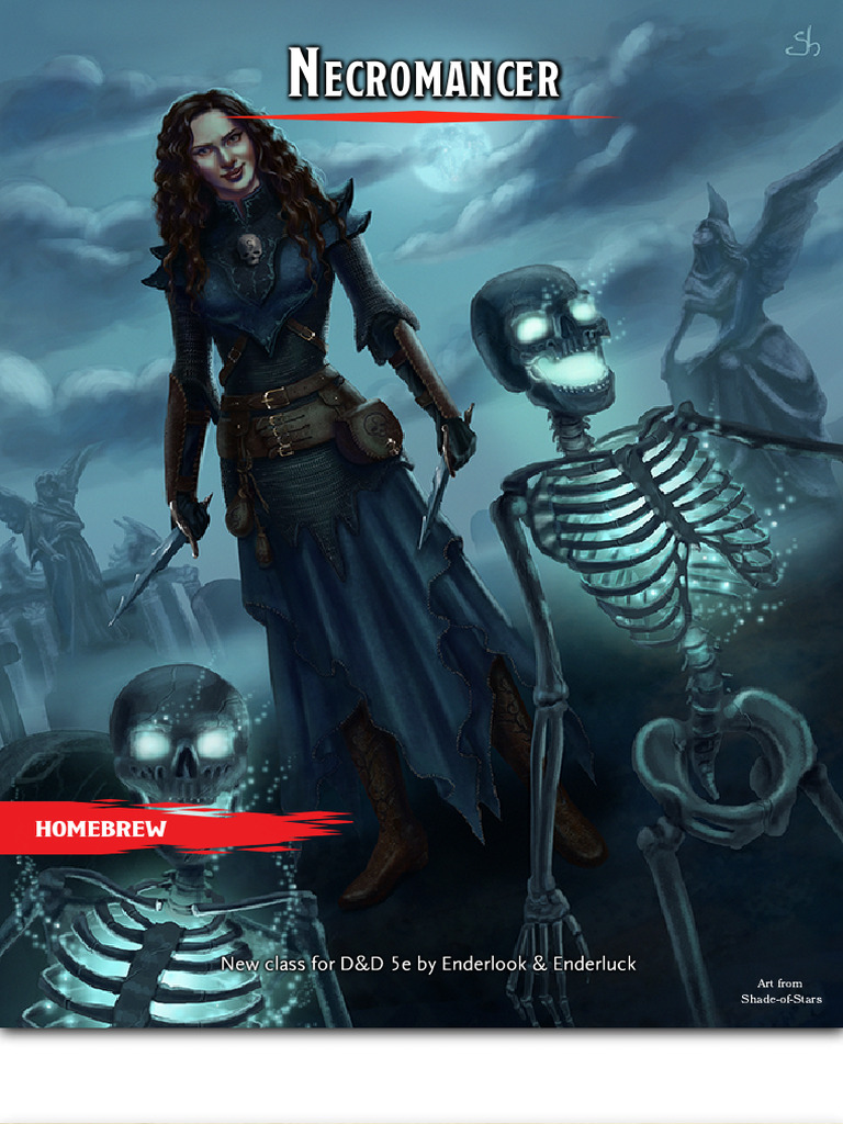Necromancer _ GM Binder | PDF | Necromancy