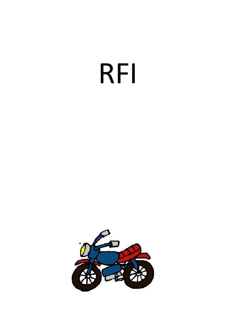 Rfi | PDF Rfi | PDF