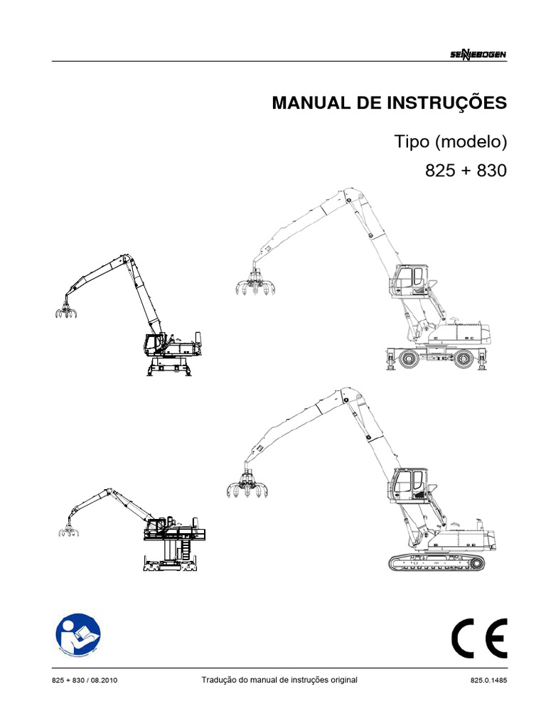 825M - Manual de Operação | PDF | Internet | Engenharia