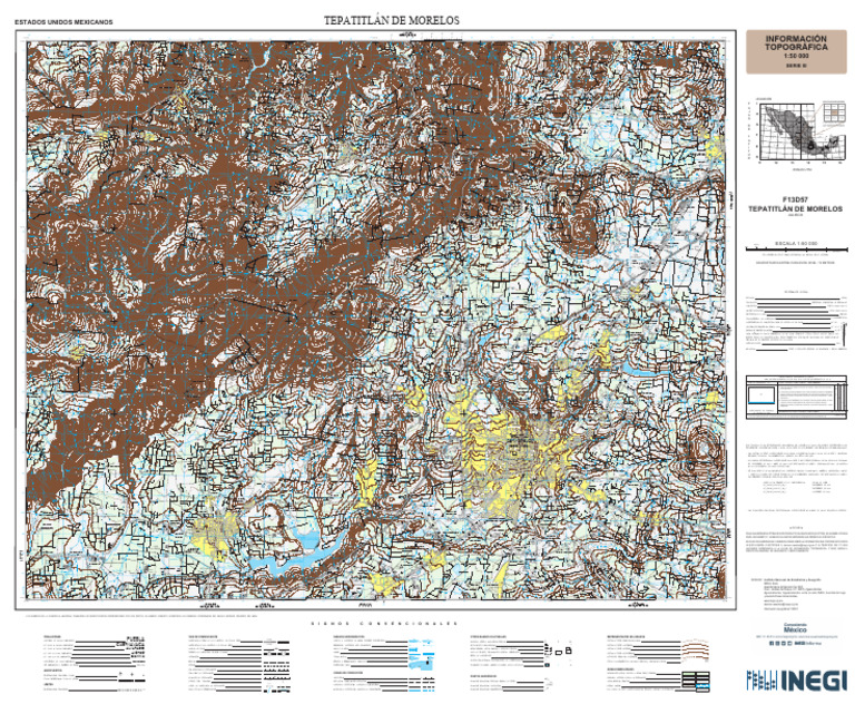 Mapa Topográfico de Tepatitlán | PDF