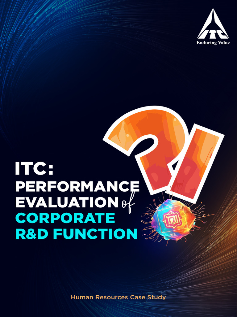Performance Evaluation: Corporate R&D Function | PDF | Evaluation | Performance Appraisal