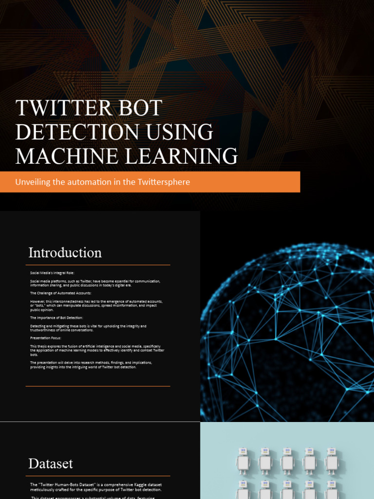 Twitter Bot Detection with Machine Learning | PDF | Social Media | Popular Culture & Media Studies