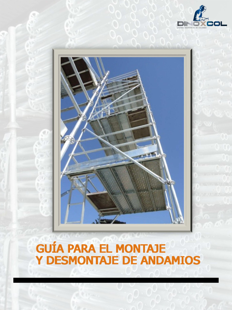 Procedimiento y Manual de Armado Andamios DINOXCOL | PDF | Andamio | Tornillo
