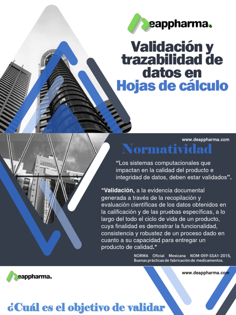 Validación y Trazabilidad de Datos en Hoja Sde Cálculo | PDF | Software ...