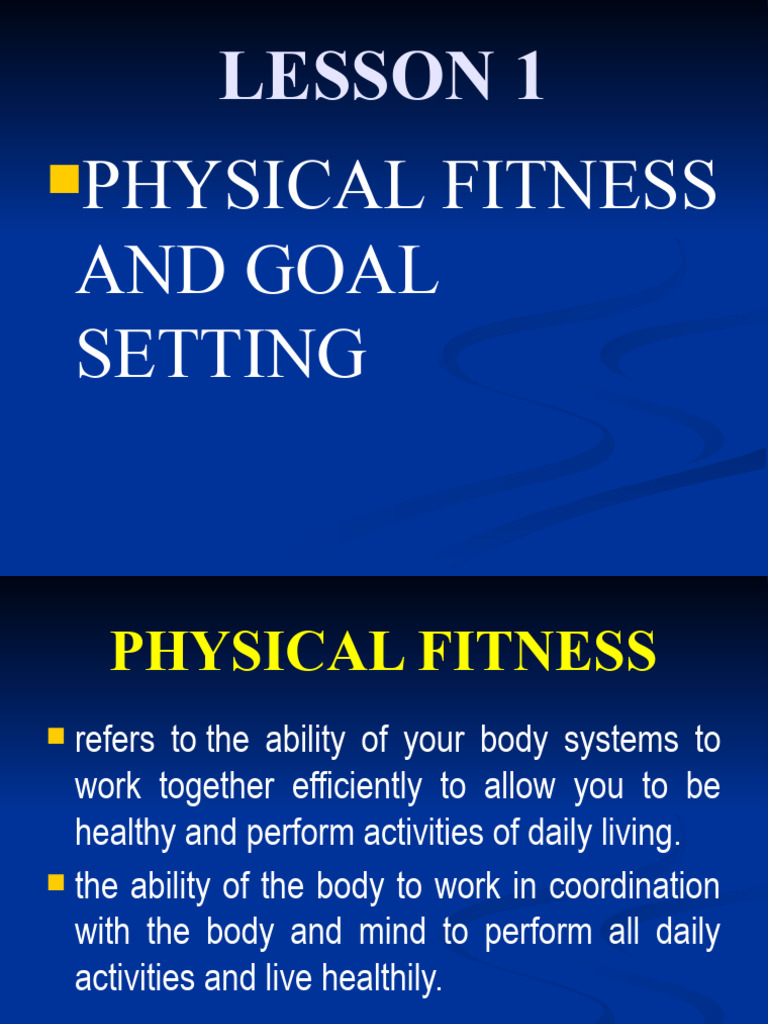 Health Related Fitness Components PPT - PPT Version 1 | PDF | Physical ...