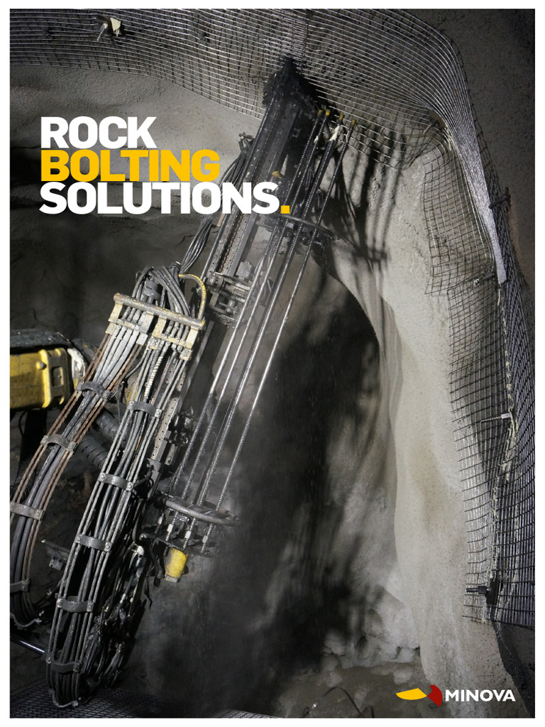 rock-bolting-solutions | PDF | Fiberglass | Screw