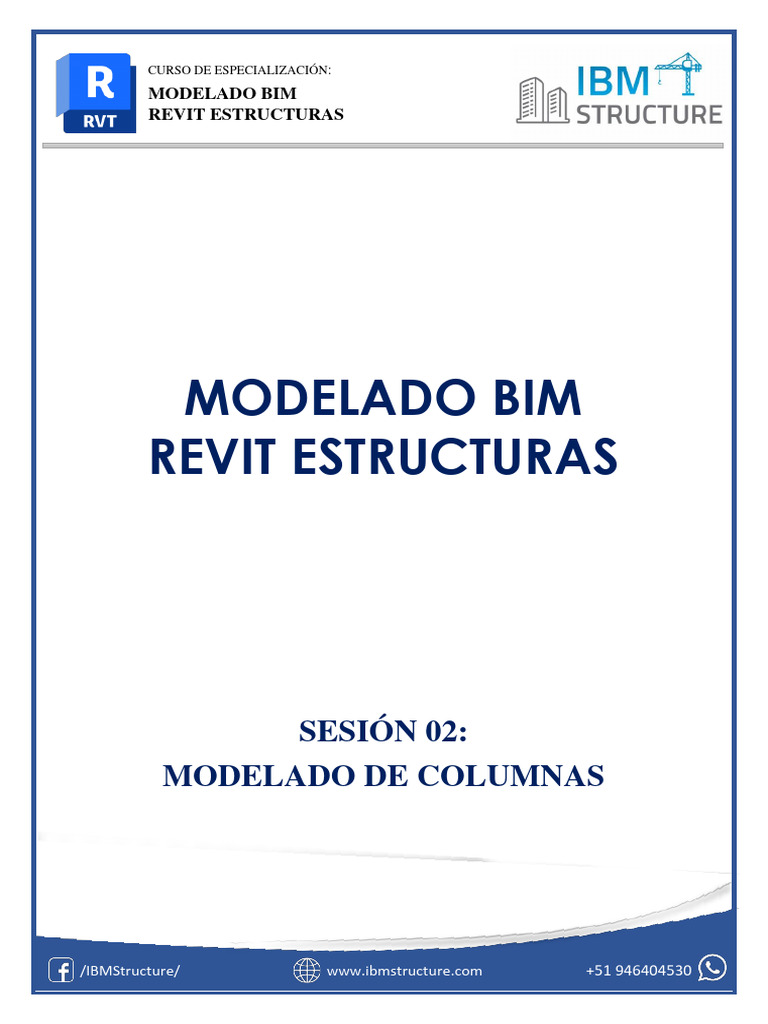 Sesión 02-Modelado de Columnas | PDF | Columna | Autodesk Revit