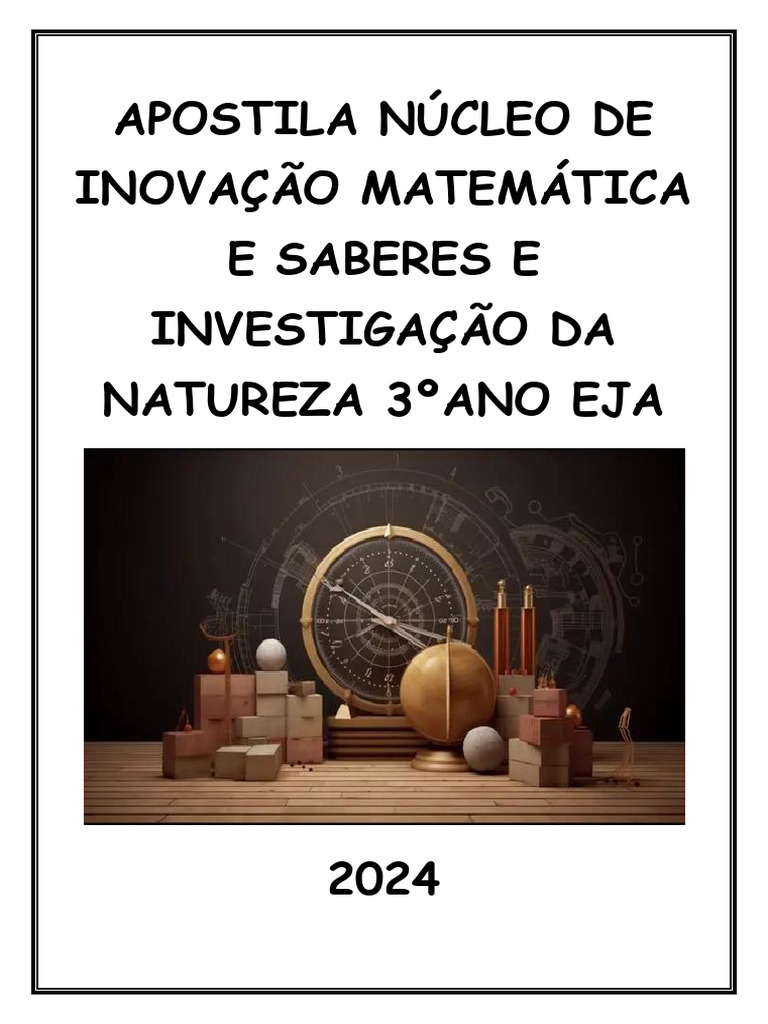 Inovação Matemática e Sustentabilidade 3º Ano | PDF | Produto interno ...