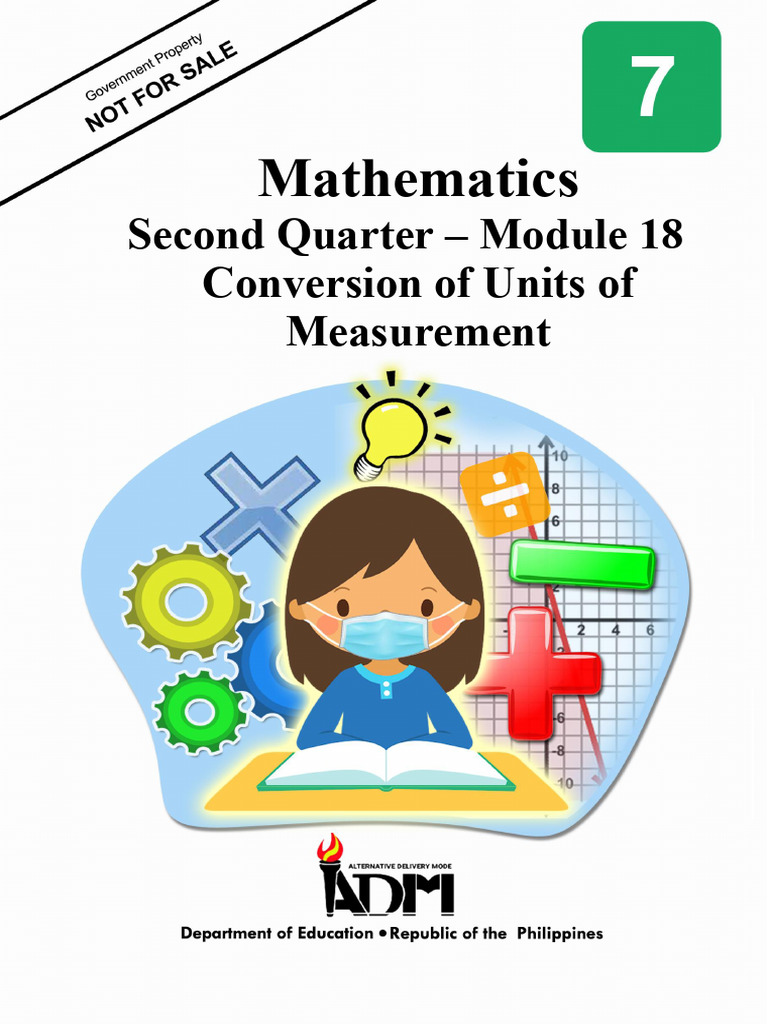 Mathematics7 - Q2 - Mod18 - Conversion - of - Units - of Measurement ...
