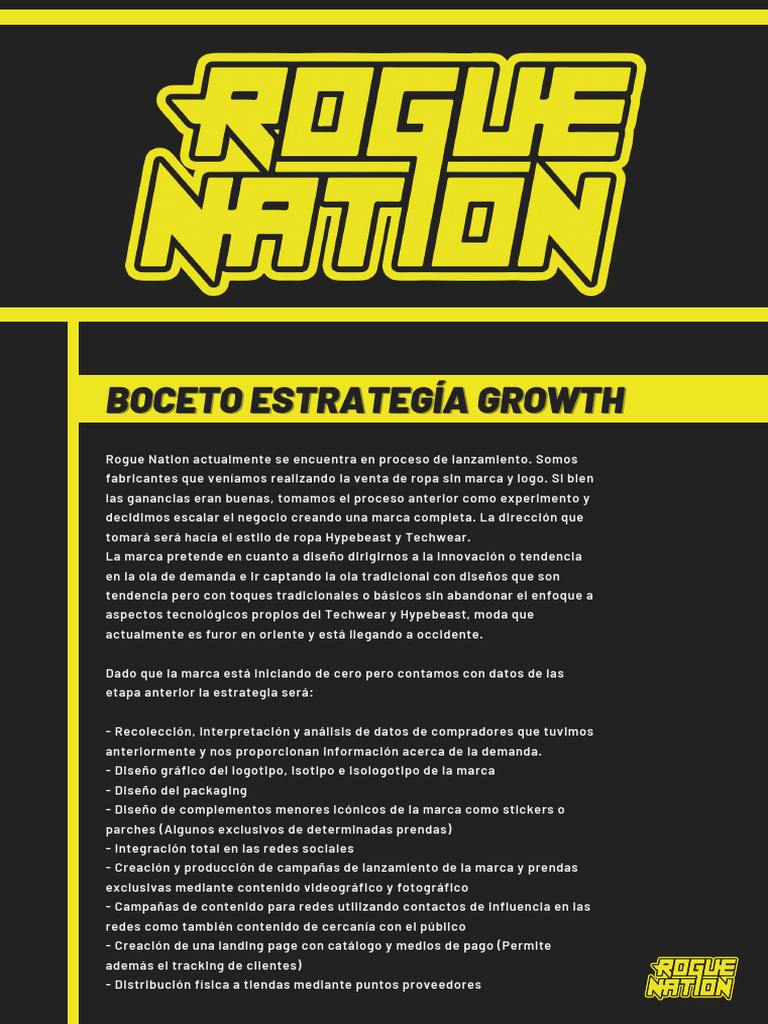 Combinación de Técnicas - Rogue Nation | PDF | Comercio electrónico ...