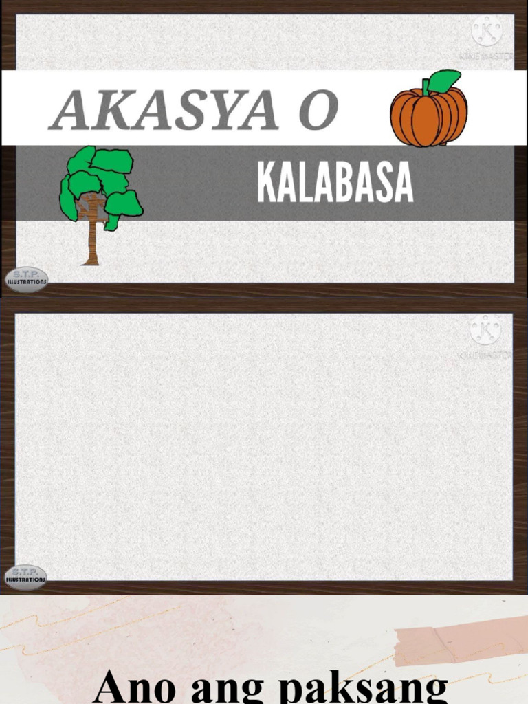 Akasya o Kalabasa 10 | PDF