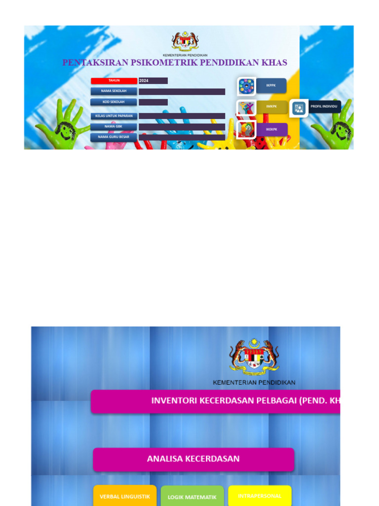 Pelaporan Ippk KPM 2024 | PDF