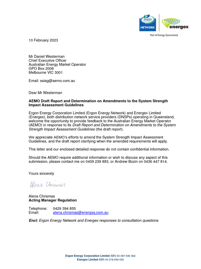 Ergon Energy Network and Energex | PDF